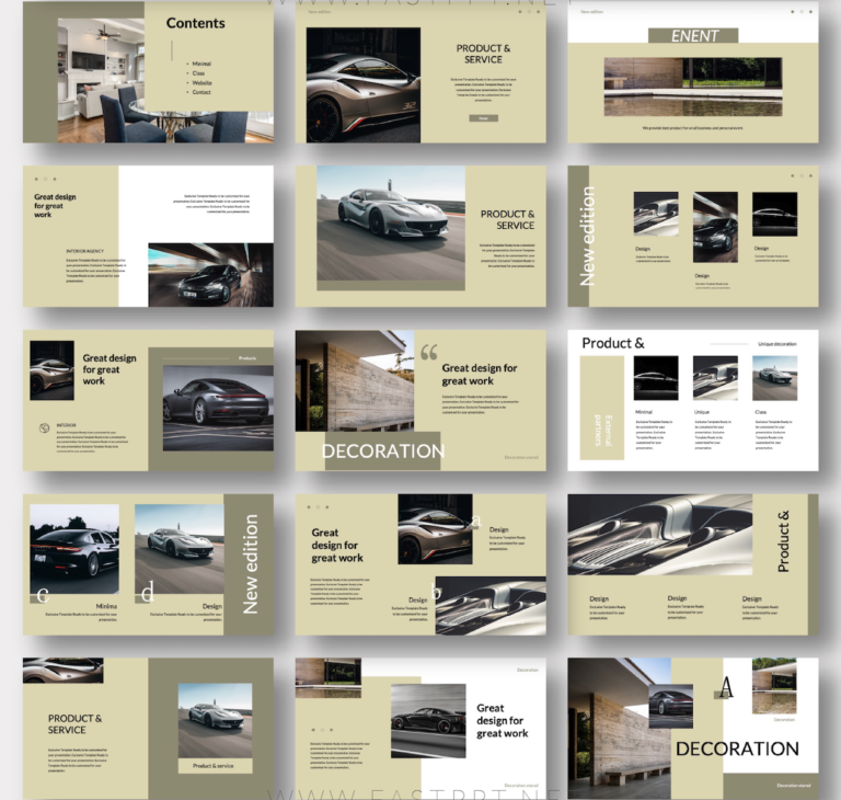 Fashion Event Planning Creative Presentation Template – Original and ...