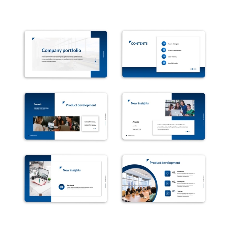 Modern Finance Solution PowerPoint Presentation Template – Original and ...