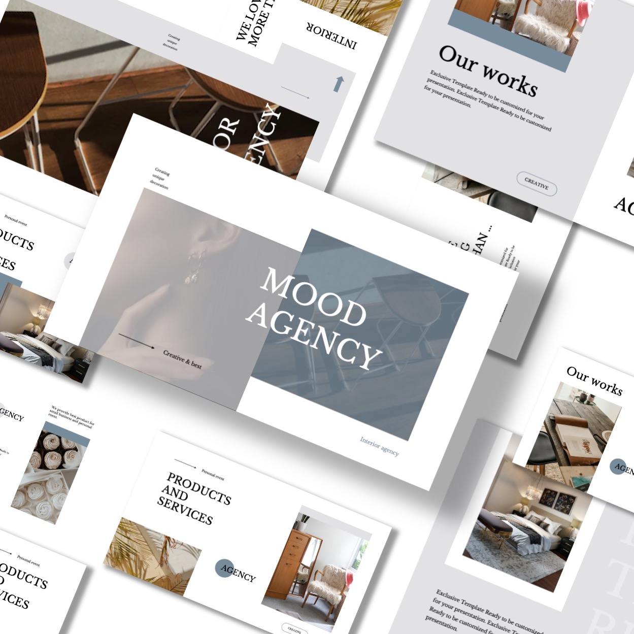 Interior Brochure LookBook Presentation Template – Original and High ...