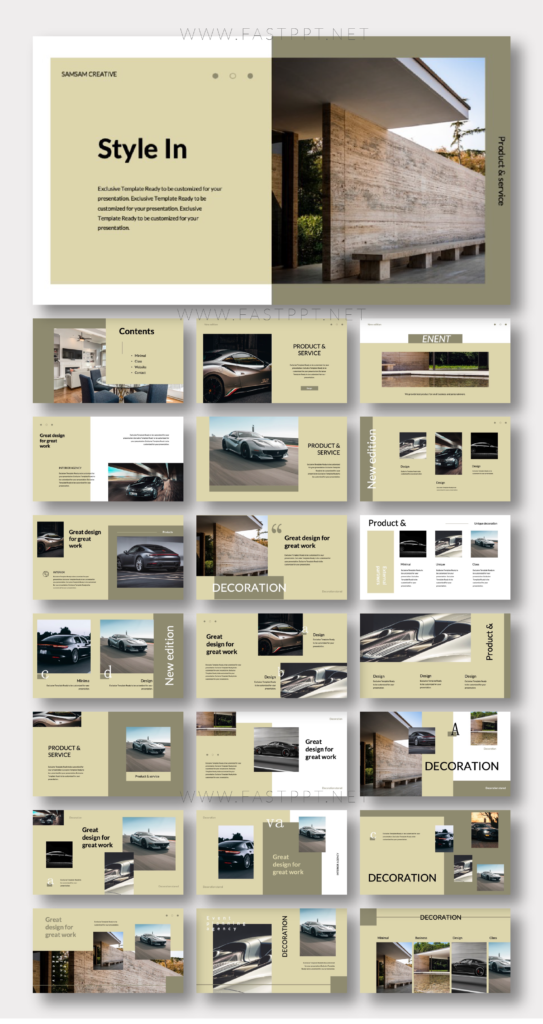 Fashion Event Planning Creative Presentation Template – Original and ...