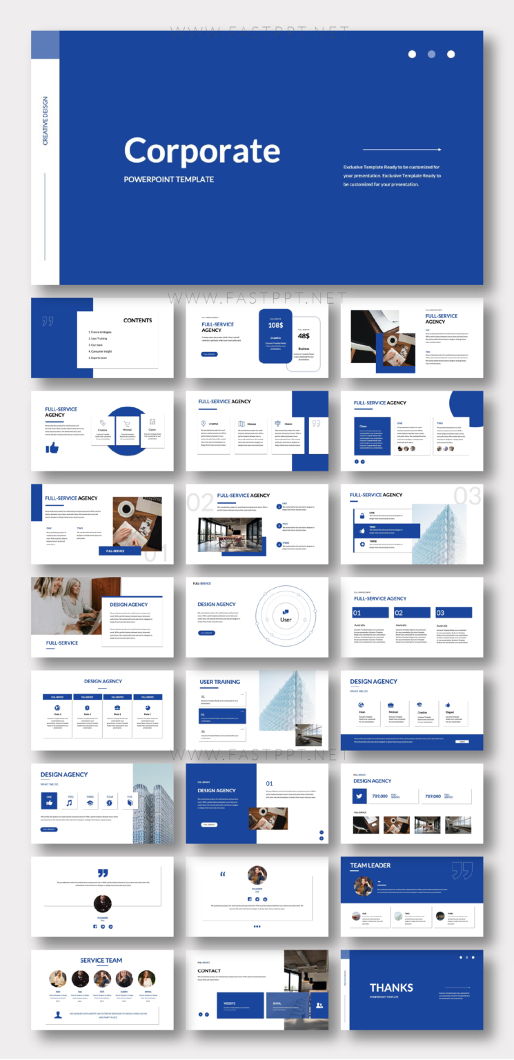 Creative Modern Business Report Presentation Template – Original and ...