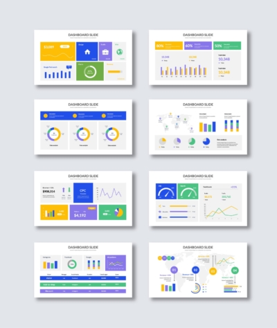 Dashboard Infographic Presentation Template – Original and High Quality ...