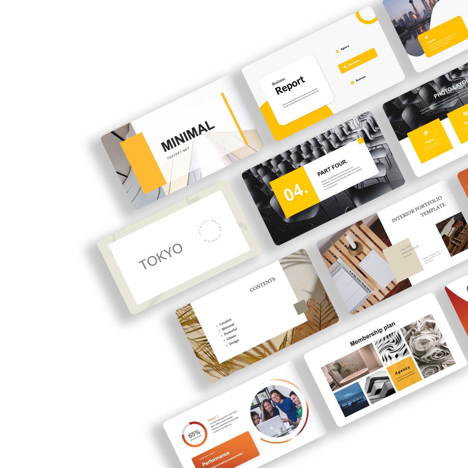 Membership Plan – Original and High Quality PowerPoint Templates