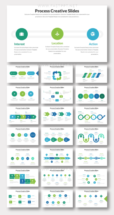 Process Creative Infographic Slides – Original and High Quality ...