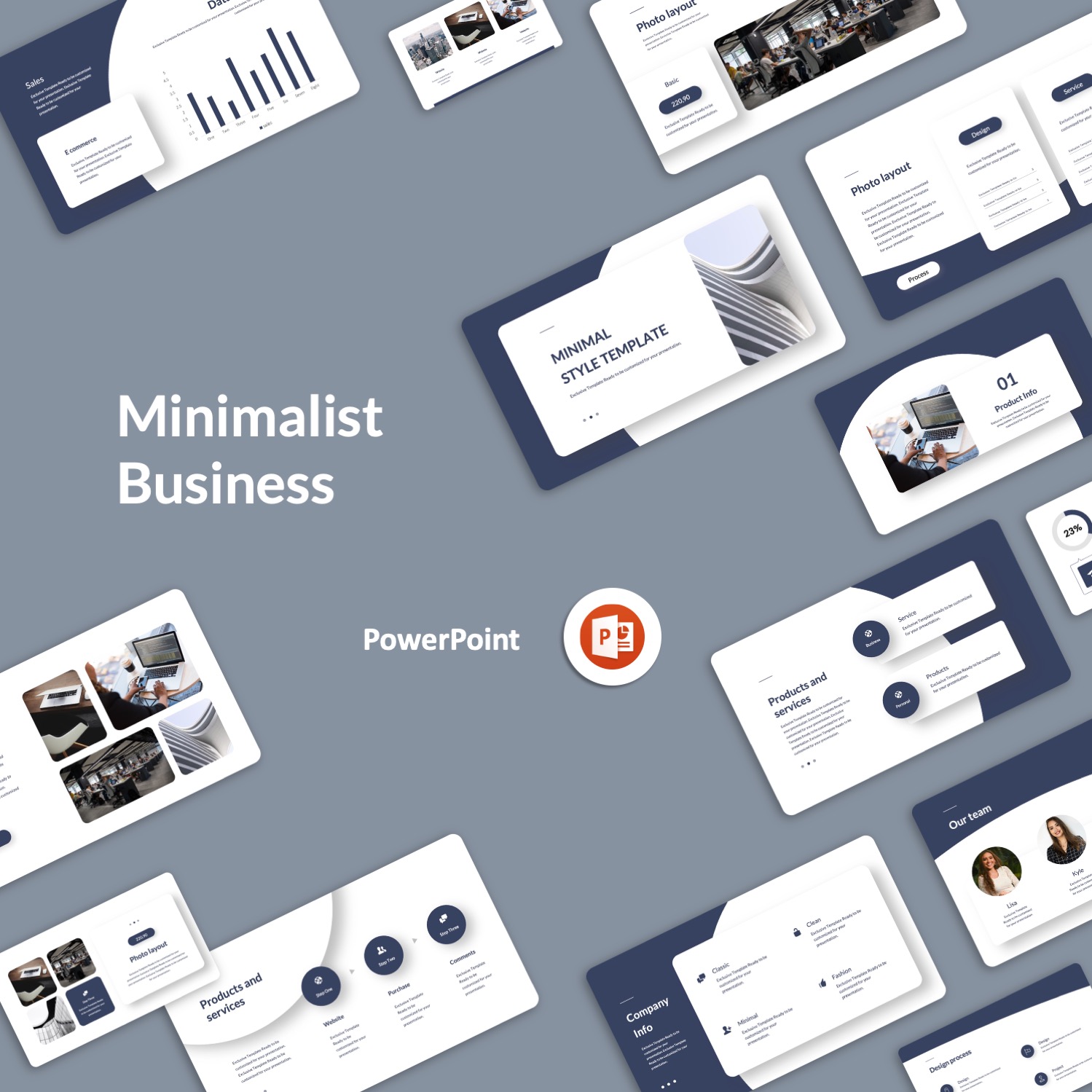 Minimalist Elegant Business Presentation Template – Original and High ...