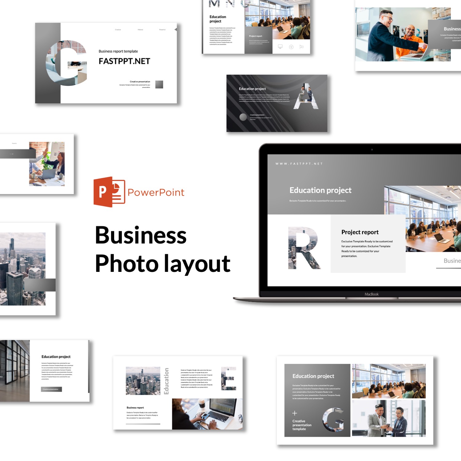 Business Photo Layout Creative Presentation Template – Original and ...