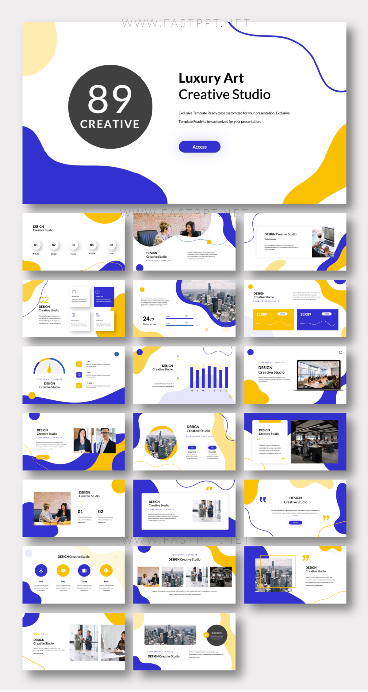 Powerful Premium Multipurpose PowerPoint Template – Original and High ...