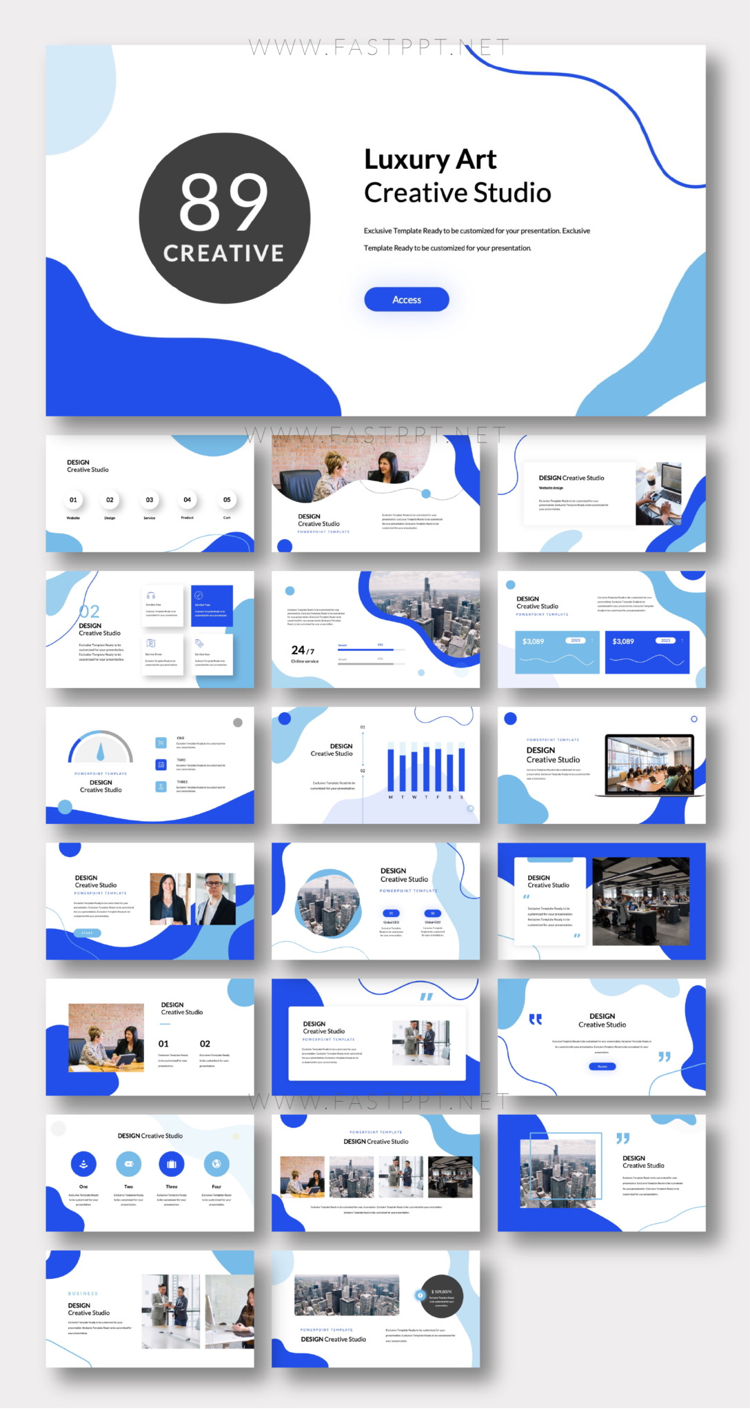 Powerful Premium Multipurpose PowerPoint Template – Original and High ...