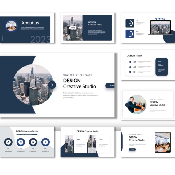 Creative Powerpoint Presentation Template Fully Editable Original And