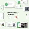 Beautiful Business Report Presentation Template – Original and High ...