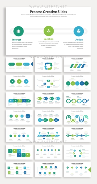 Process Creative Infographic Slides – Original and High Quality ...