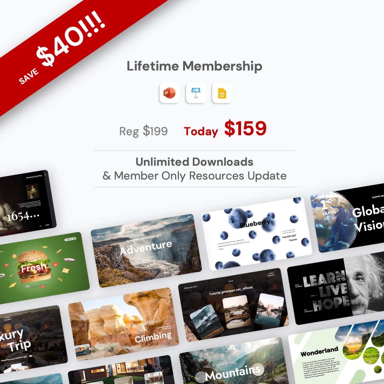 Membership Plan – Original and High Quality PowerPoint Templates