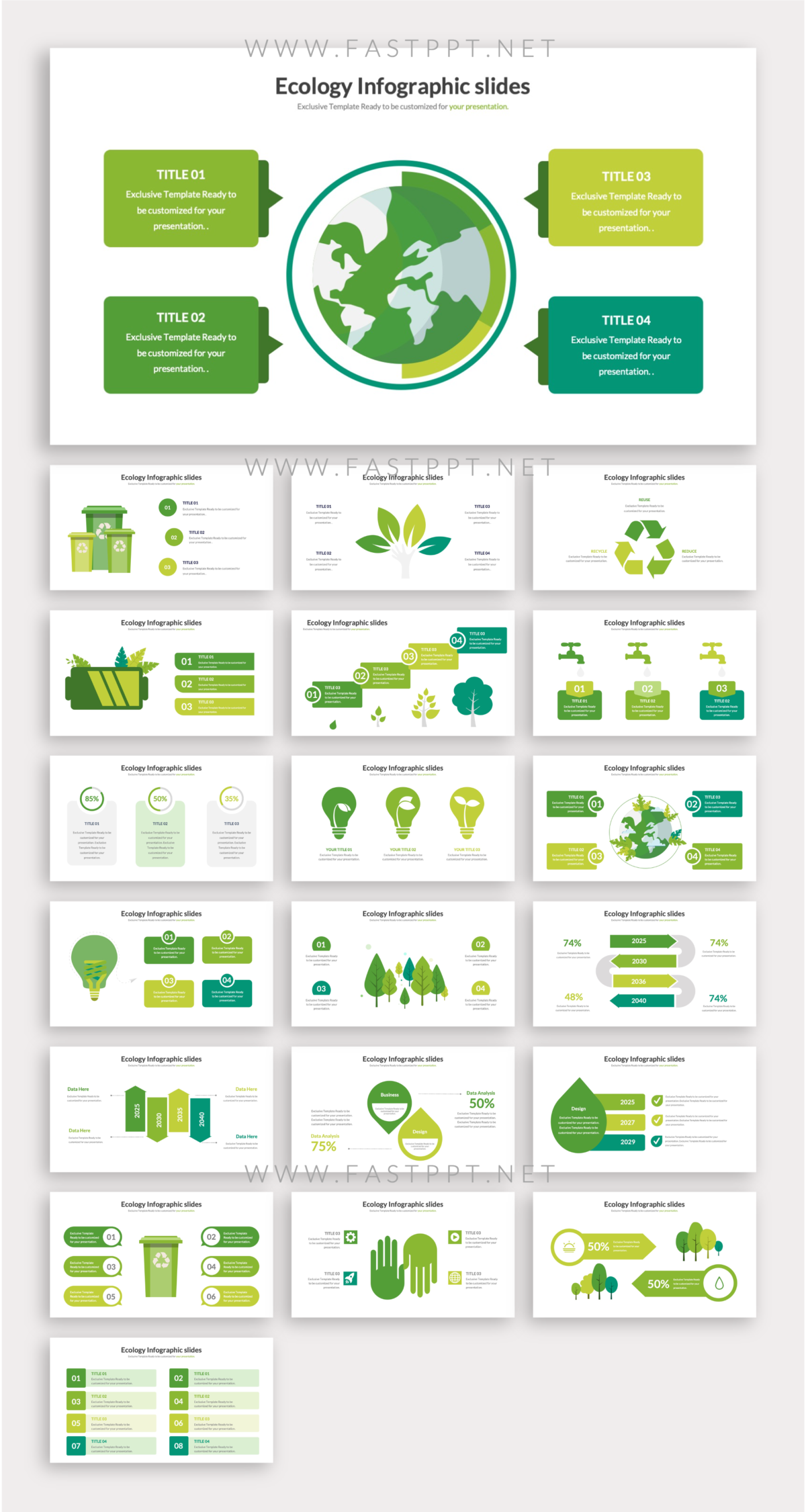 Ecology Infographic Presentation Template – Original and High Quality ...