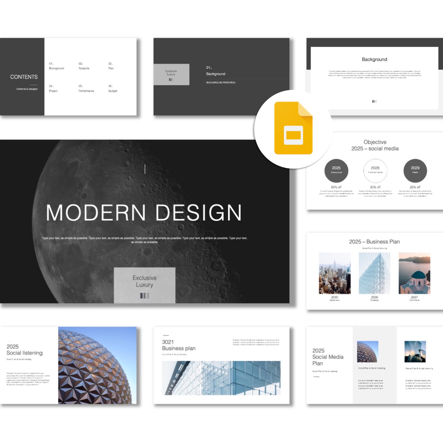 Google Slides-Clean Multipurpose Presentation PowerPoint Template ...