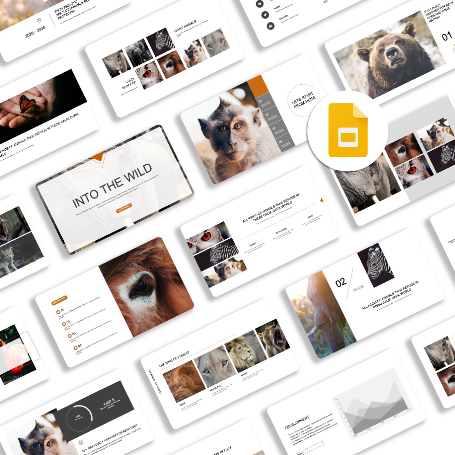 Google Slides-A Company Introduction Minimal Presentation Template ...