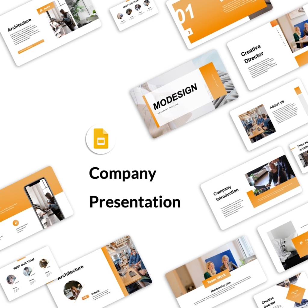 Google Slides-3 in 1 Amazing Company Report Presentation Template ...