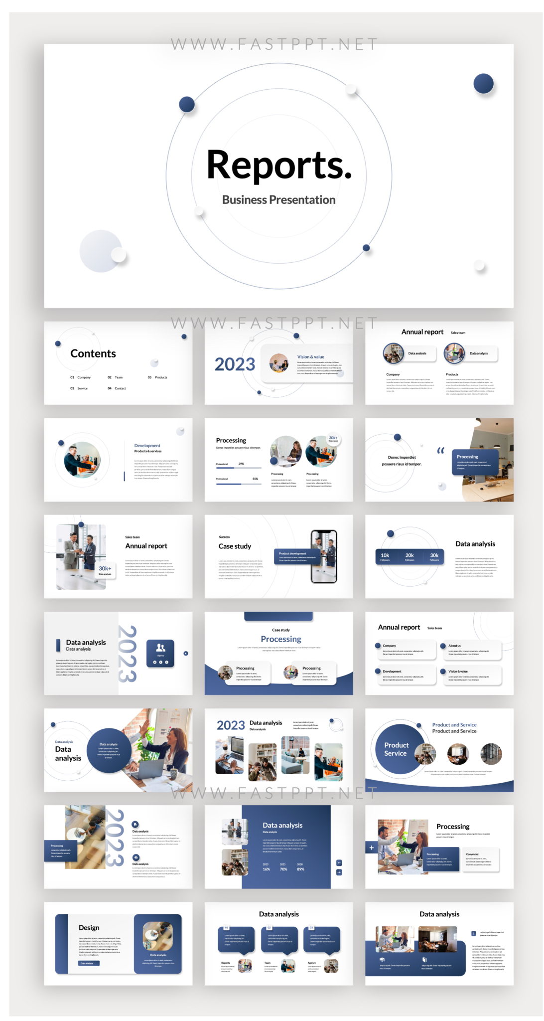 Success Annual Reports Presentation Slides Templates – Original and ...