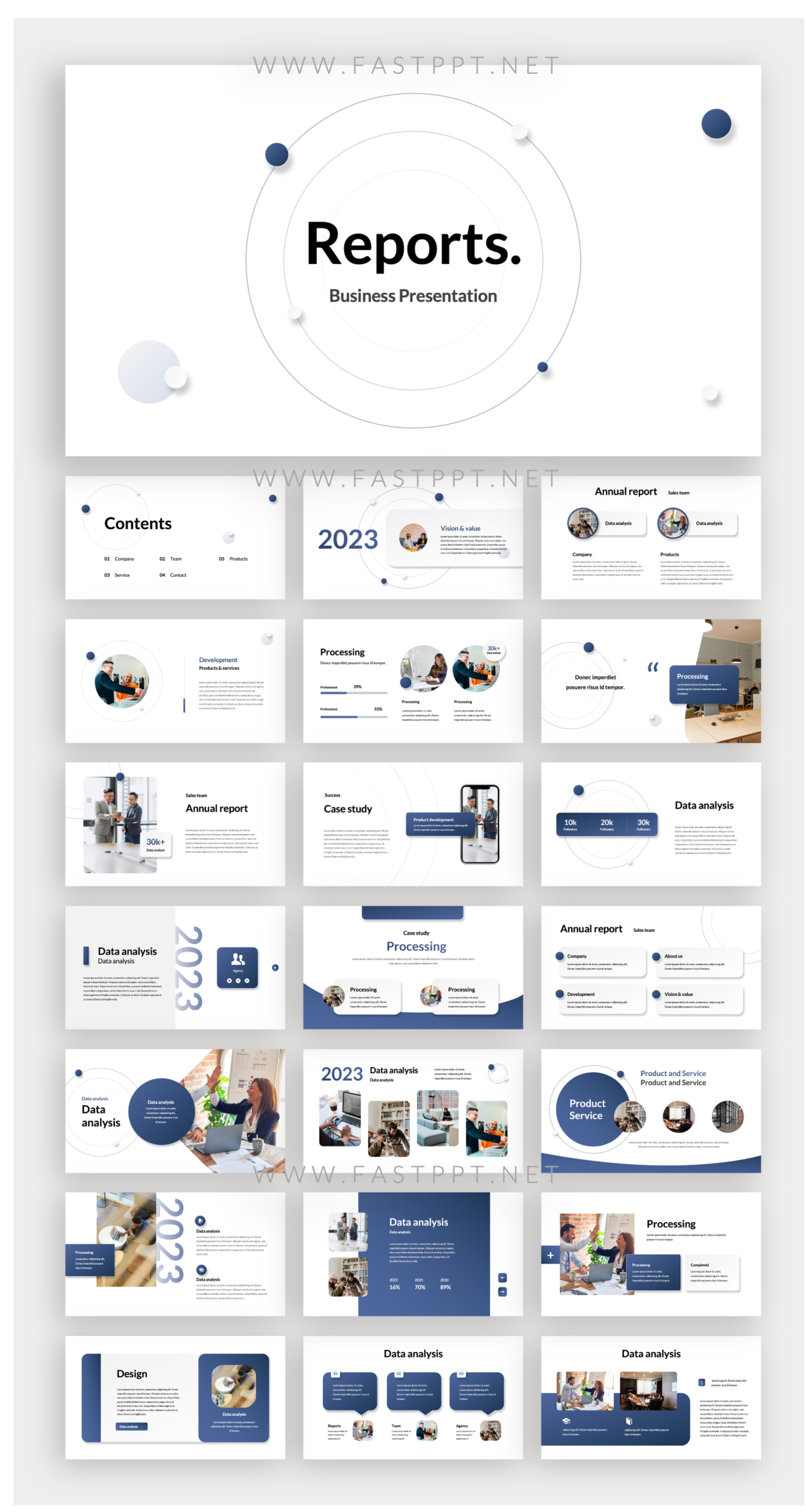 Success Annual Reports Presentation Slides Templates – Original and ...