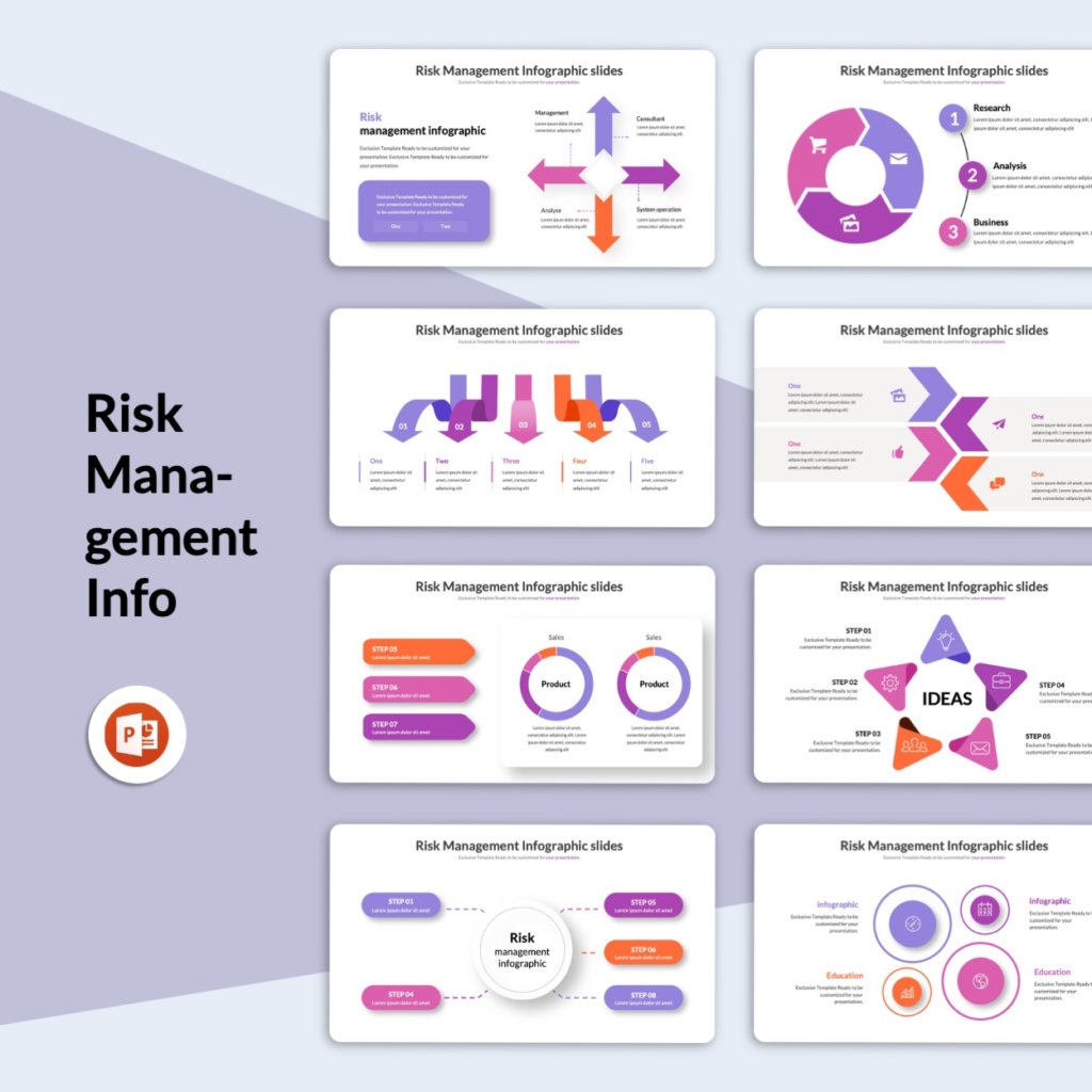 Risk Management Infographic Presentation Templates – Original and High ...