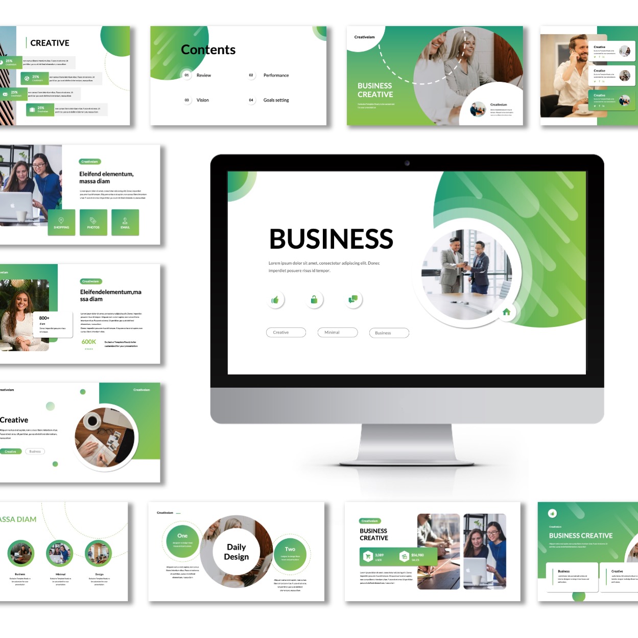 Success Business Strategy Report PowerPoint Template – Original and ...