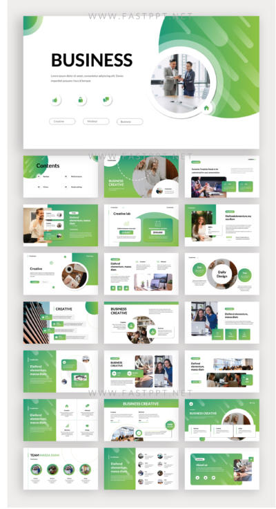 Success Business Strategy Report PowerPoint Template – Original and ...
