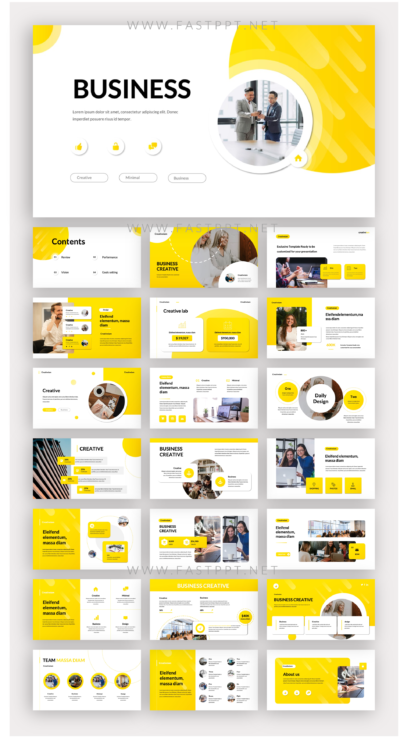 Success Business Strategy Report PowerPoint Template – Original and ...