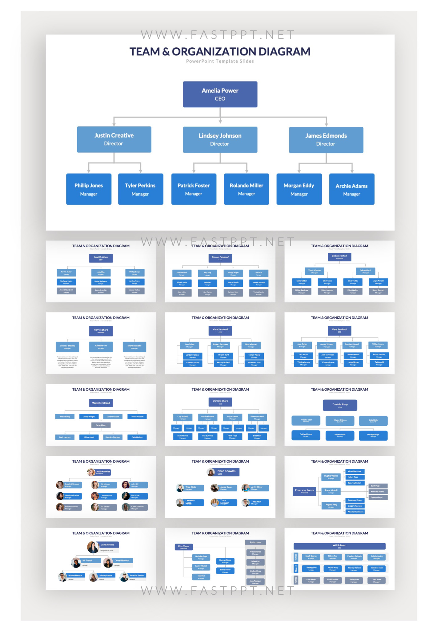 Team Organization Infographic PowerPoint Slides – Original and High ...