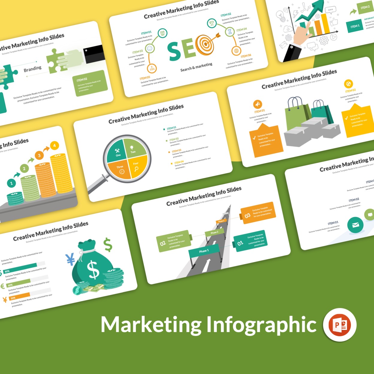 Dashboard Infographic Presentation Template – Original and High Quality ...