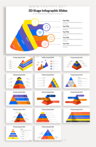 3D Stage Infographic PowerPoint Slides Template – Original and High ...