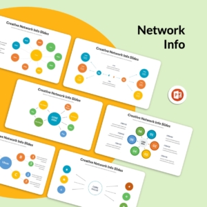 Creative Network Infographic PowerPoint Template – Original and High ...