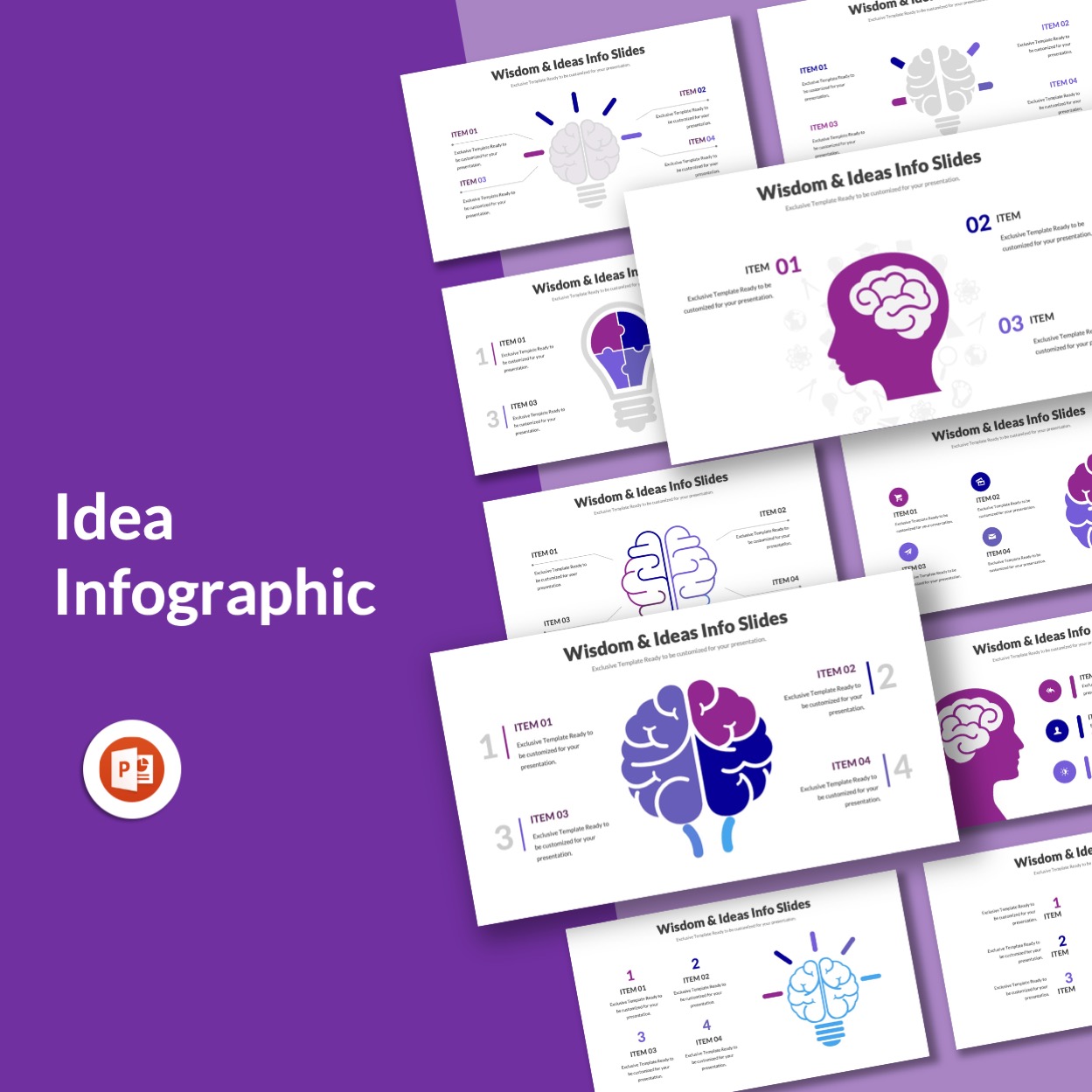 Infographics Diagram Data Analysis PowerPoint Template – Original and ...