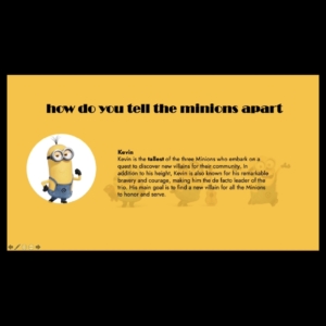 Minions PowerPoint Tutorial Showcase – Original and High Quality ...