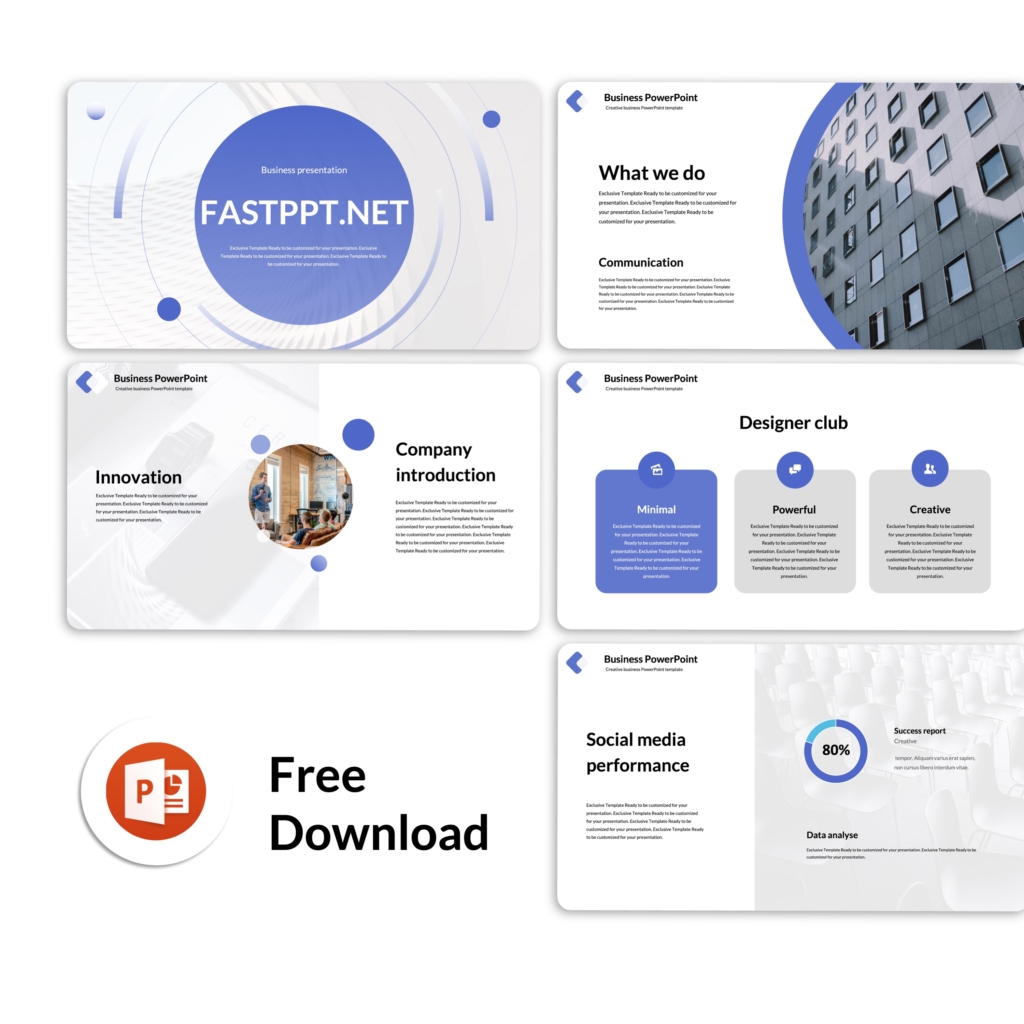 Free – Original and High Quality PowerPoint Templates